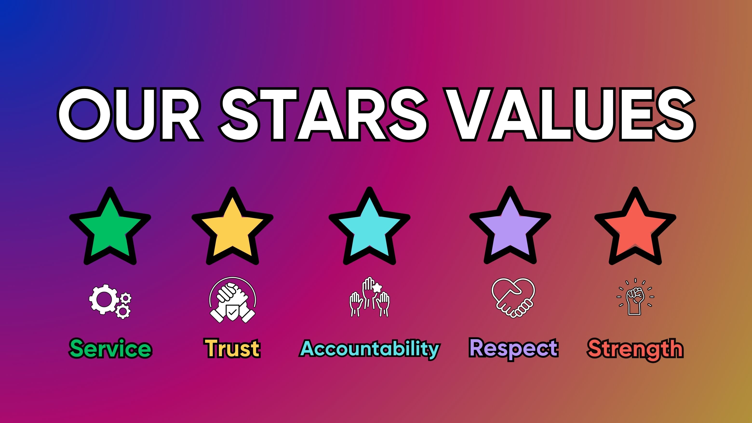 Our STARS values :: Karibu Community Homes